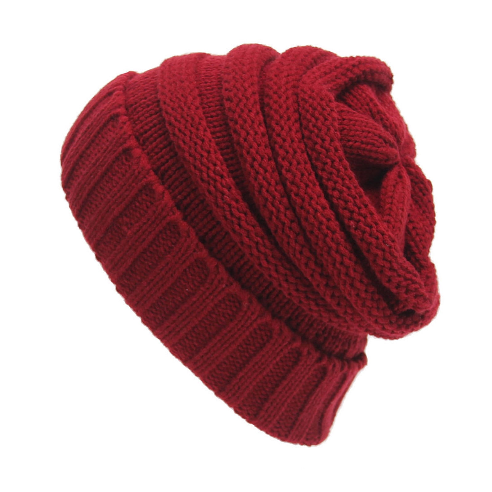 COOLHOOD Knitted Acrylic Caps Hat for Men Women Winter Hats Fashion ...