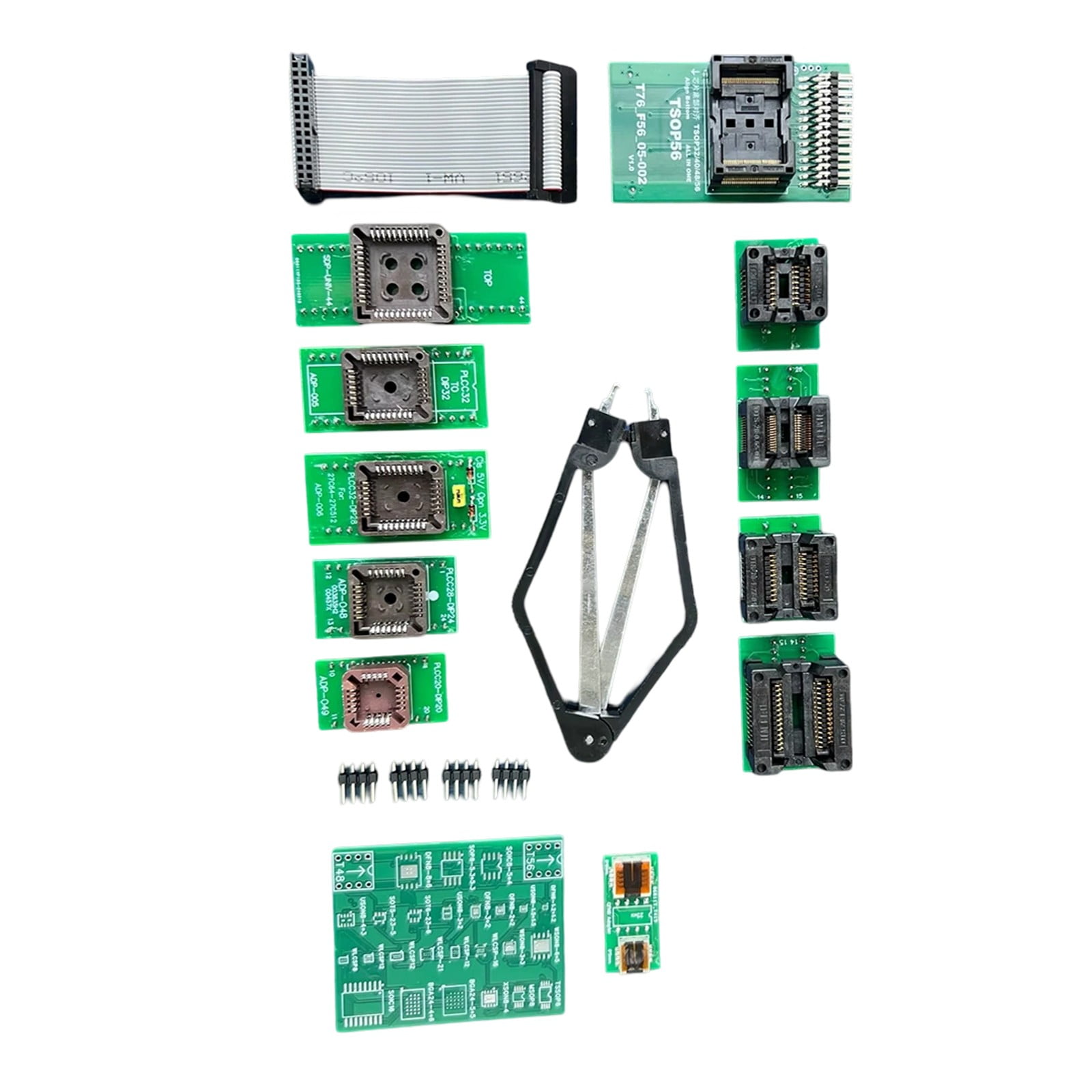 COOLHOOD Comprehensive TSOPs Chip Adapter for T76 Programmer Featuring High Compatibility and ...