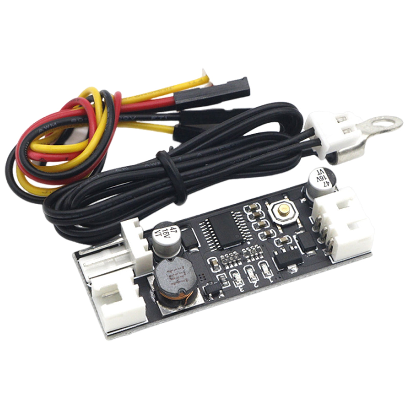 COOLHOOD DC12V Speed Controller Fan Speed Governor 2-3 Wire Computer ...