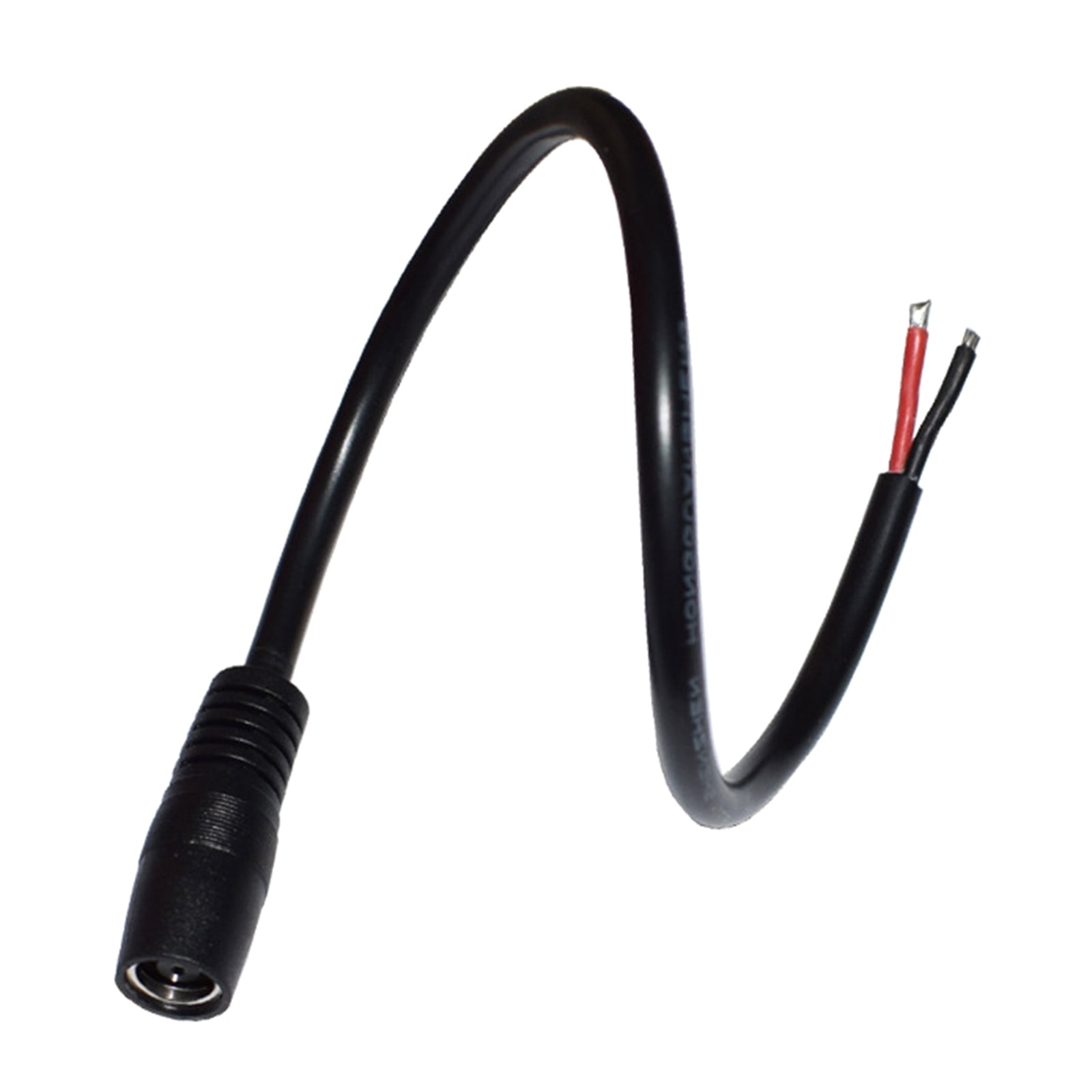 COOLHOOD DC7909 Power Cable Female to Bare Wire Open End Adapter Cord ...