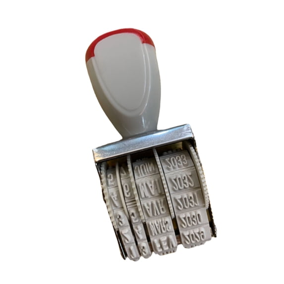 COOLHOOD Date Stamp 4mm Font Spanish Date Stamp French Date Stamp ...