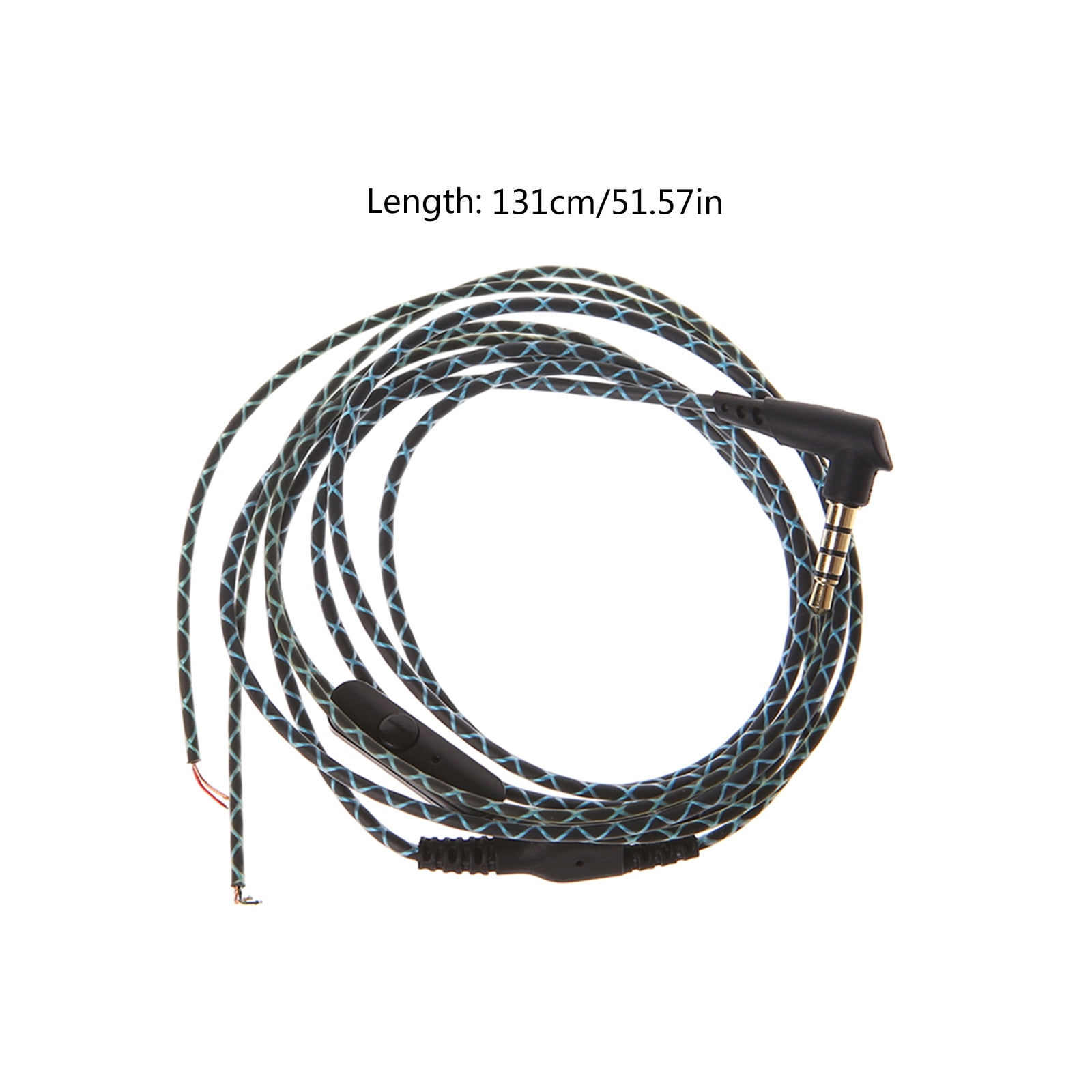 COOLHOOD Detachable 3.5mm Gaming Headphone Cable for Phones/MP3/MP4 ...