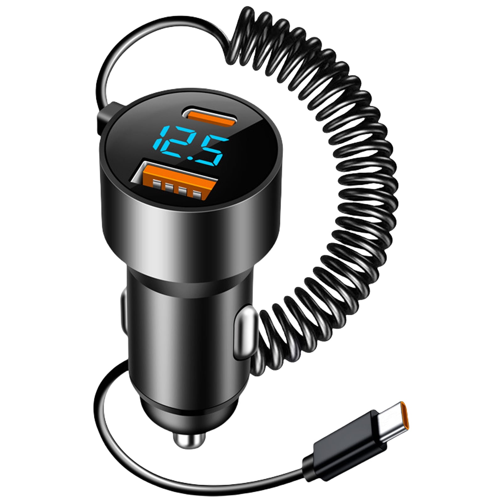 COOLHOOD Double Port Car Charging USB Fast Charging Head Super Quick ...