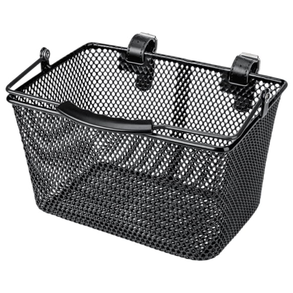 COOLHOOD Durability Irons Front Bike Basket with Detachable Handle ...