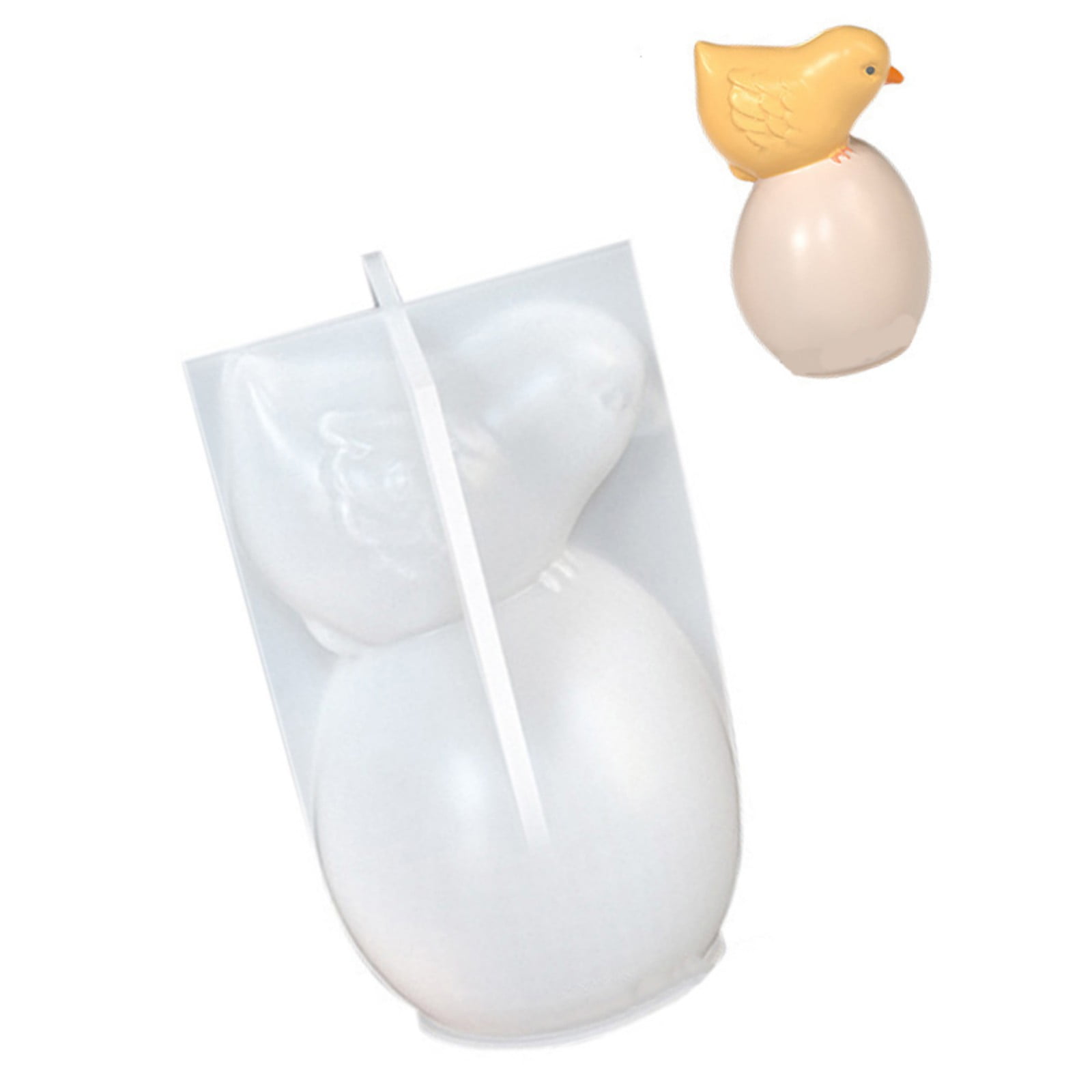 COOLHOOD Easters Eggs Chick Silicone Mould For Candle Making Craft ...