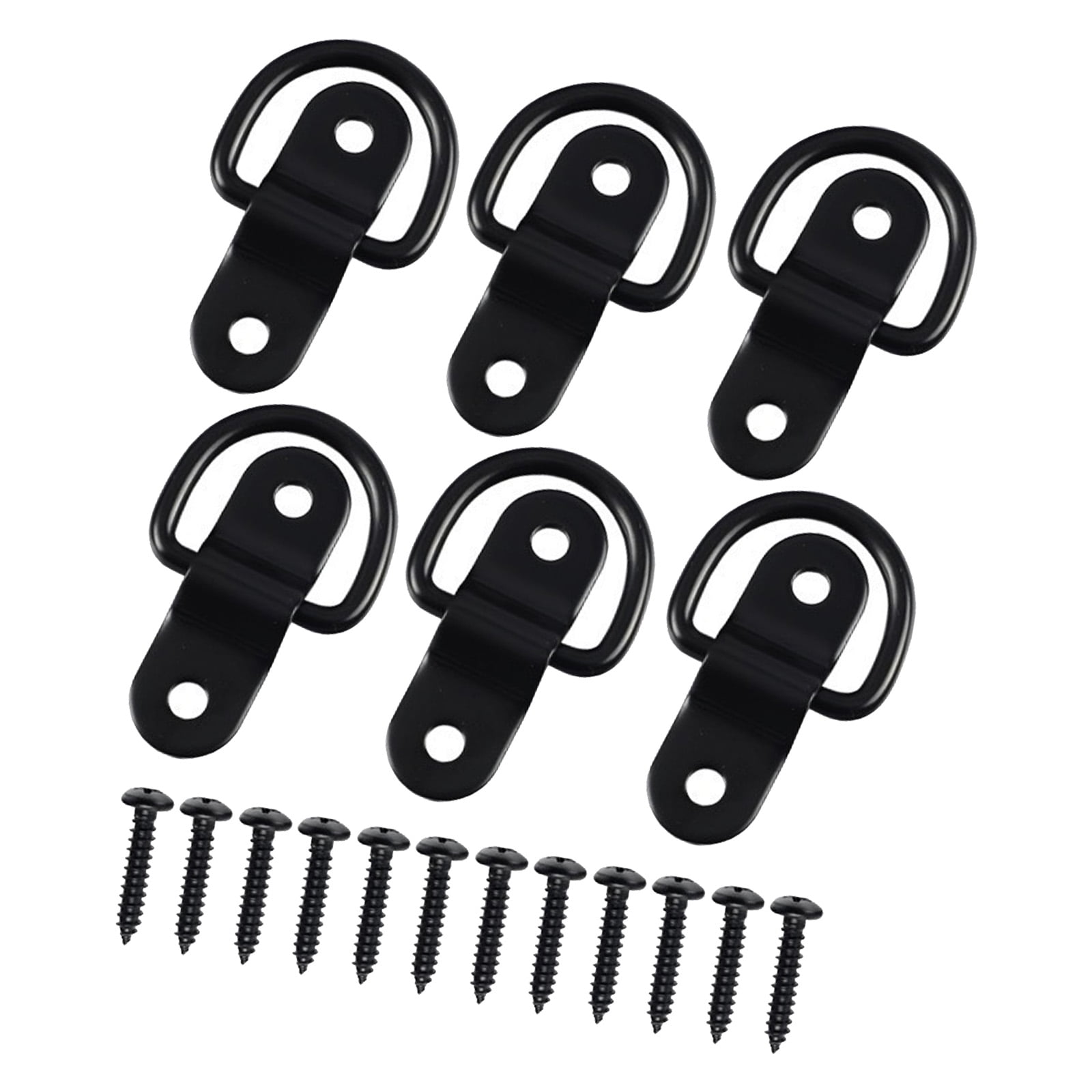 COOLHOOD Easy Mount Steel D Rings Lashing Eyelets Hook With Hole For ...