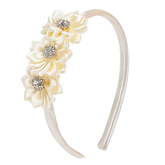COOLHOOD Elegant Floral Rhinestones Headband Comfortable Fabric Nonslip ...