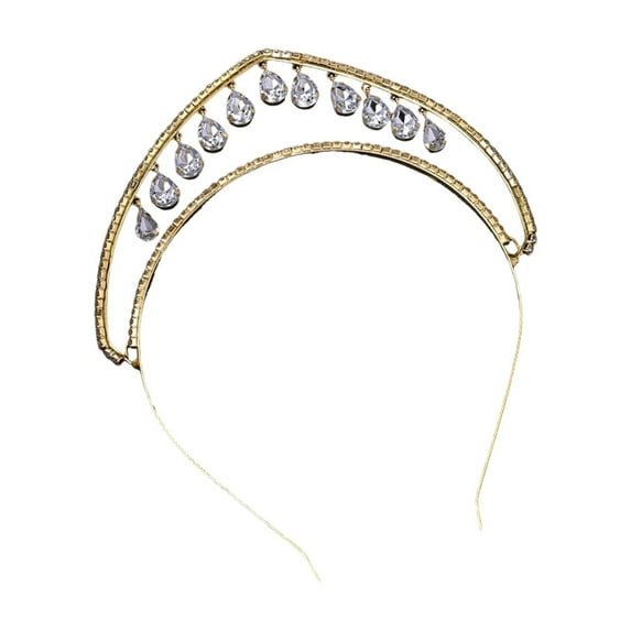 COOLHOOD Elegant Rhinestones Hairband for Wedding Party and Daily Use ...