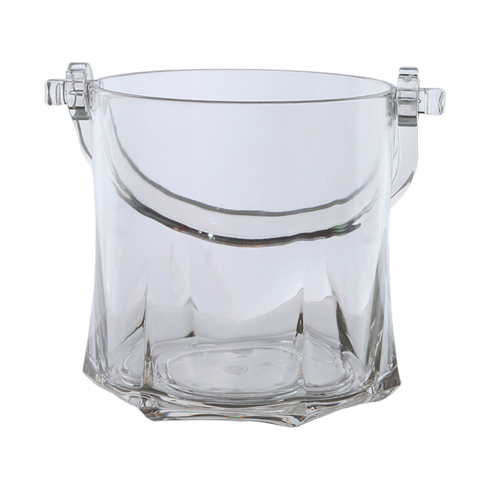 COOLHOOD Elegant Round Wine Ice Buckets Transparents Champagne Coolers ...
