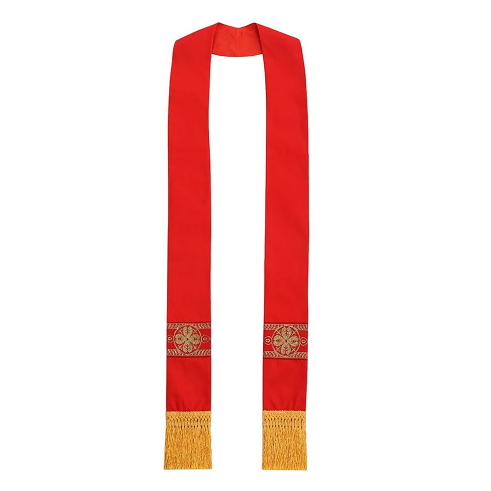 COOLHOOD Elegant Tassels Design Clergy Shawl for Ceremonies Thick ...