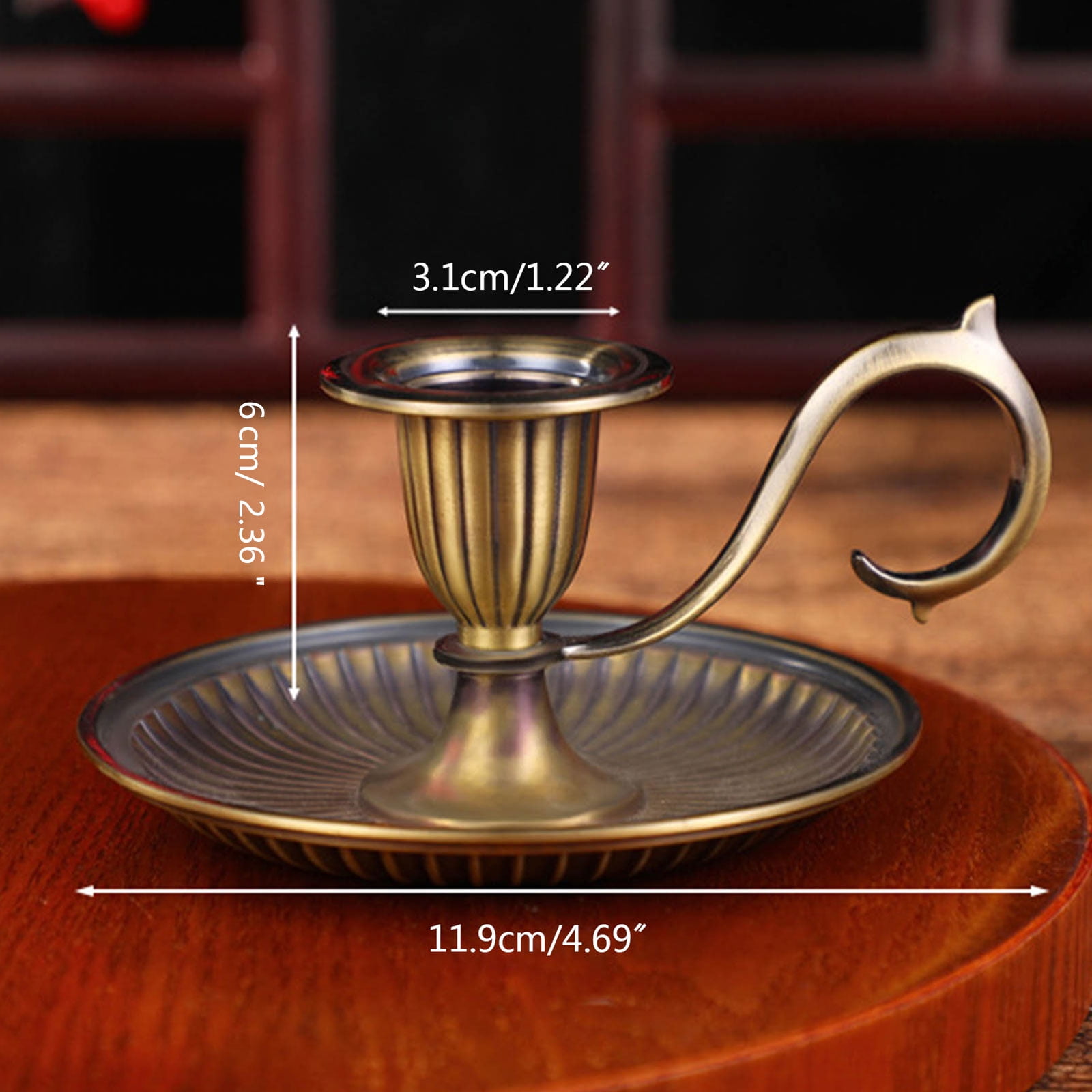 COOLHOOD European Candlestick Valentines Day Handheld Candle Holders ...