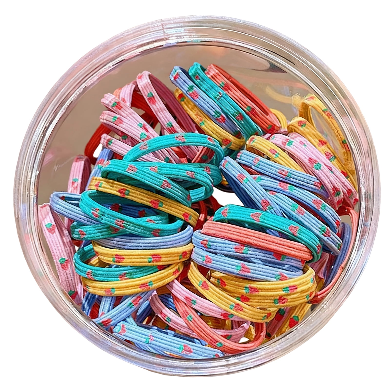 COOLHOOD Thick Braided Flexible Hair Rings for Women Girls Strong Slip ...