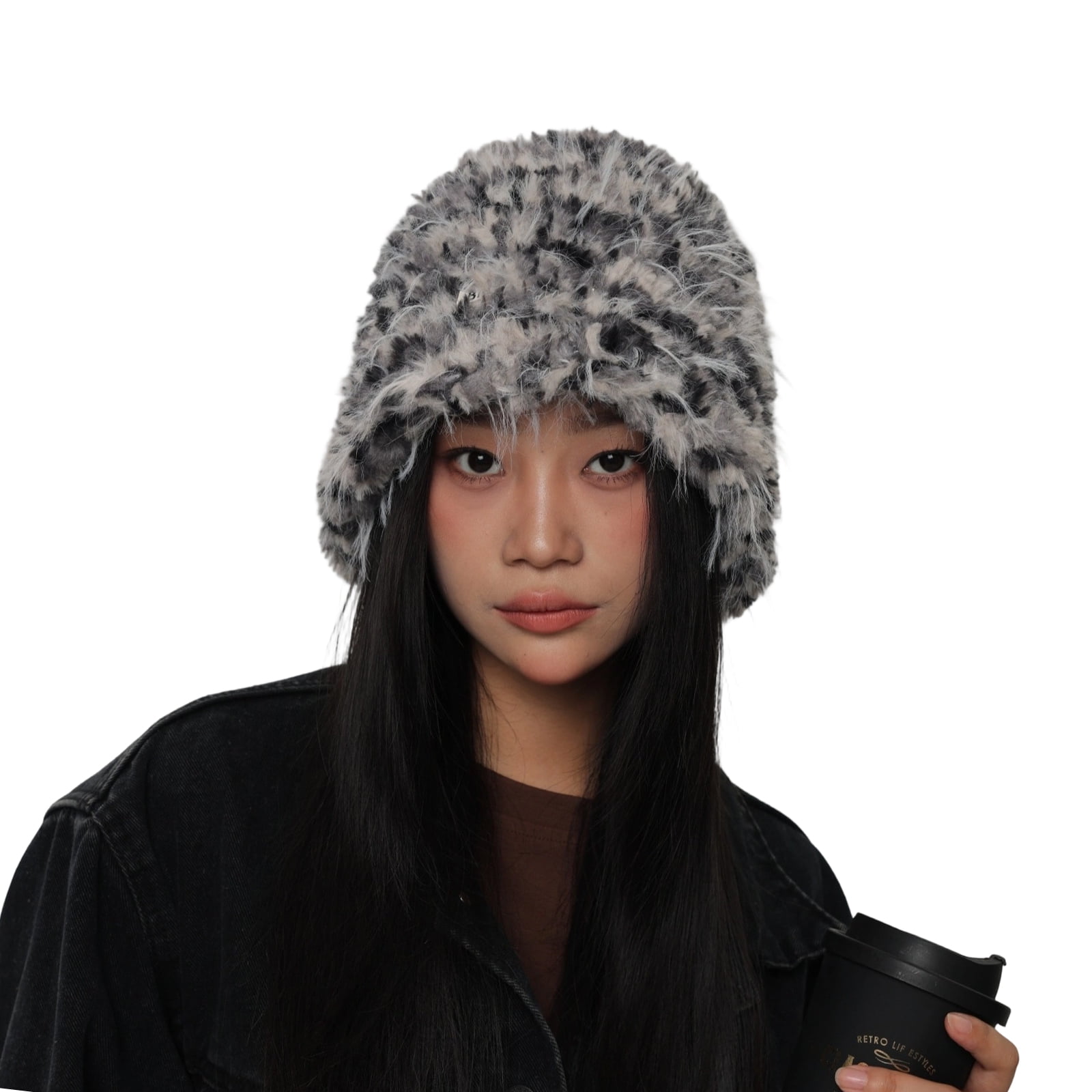 COOLHOOD Fleece Lined Winter Trapper Hat Windproof Ear Covers Brimless ...
