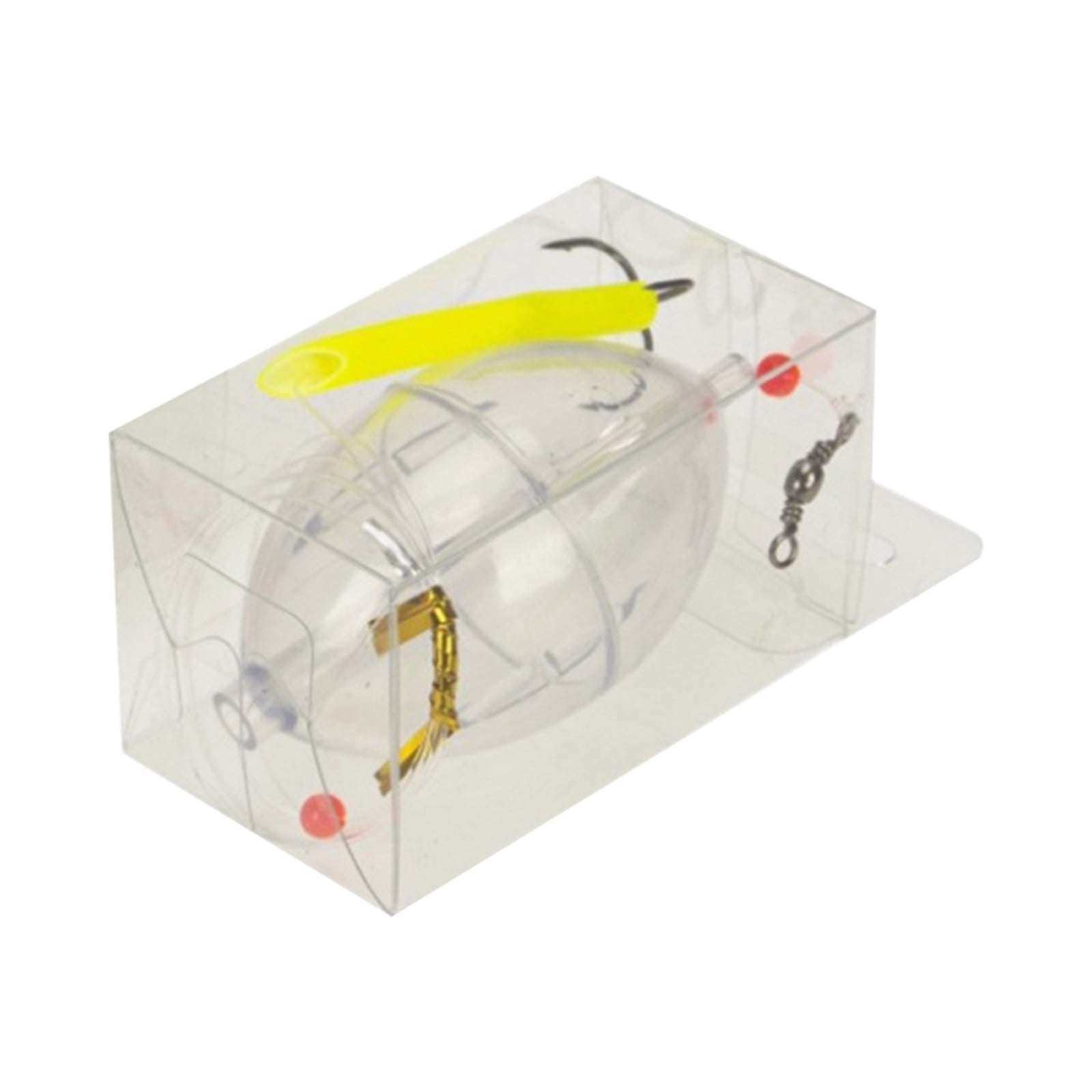 COOLHOOD Fly Fishing Float Clear Bobbers with Hose, Line, Hook Float ...