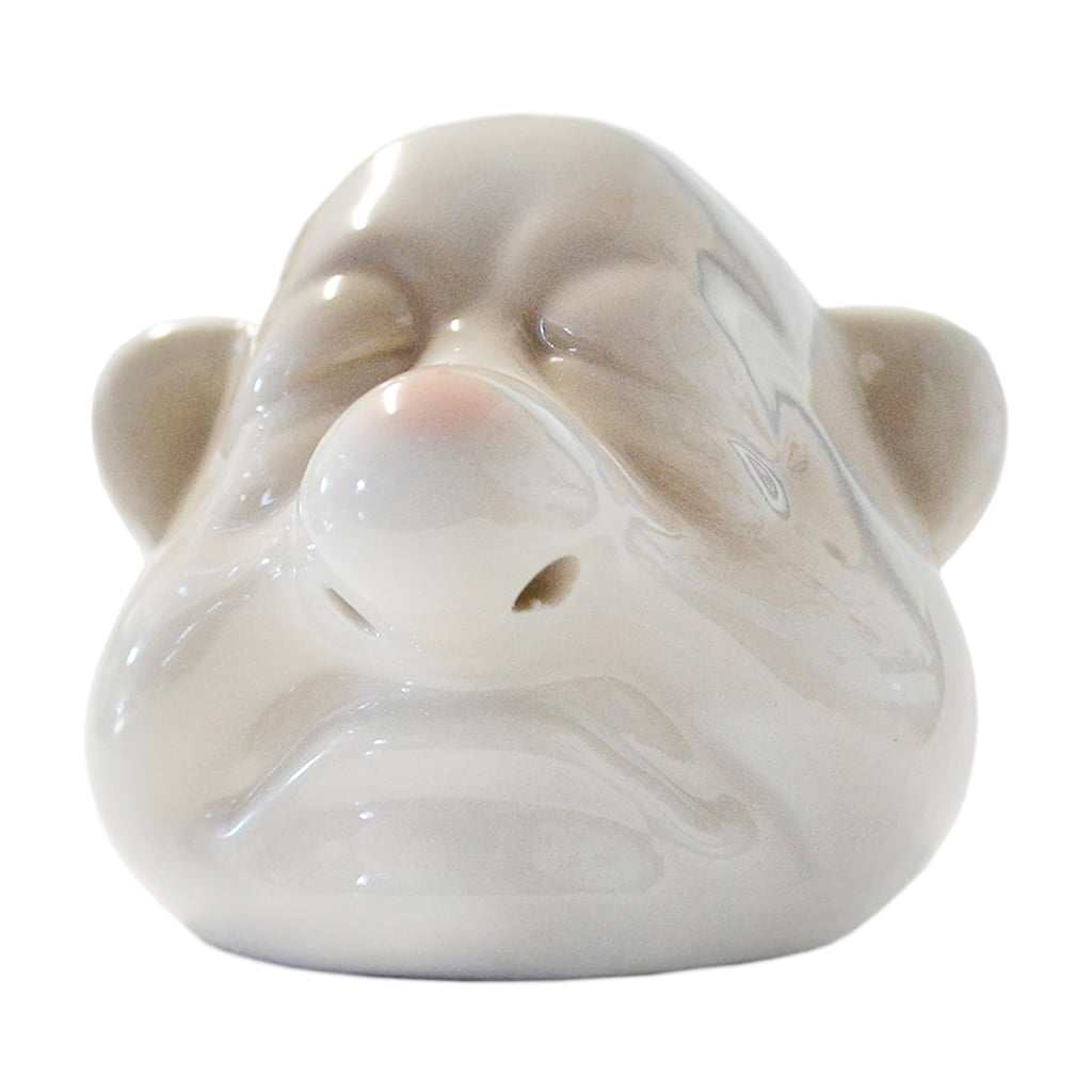 COOLHOOD Funny Dwarf Ceramic Yolk Separator Handheld White Running from ...