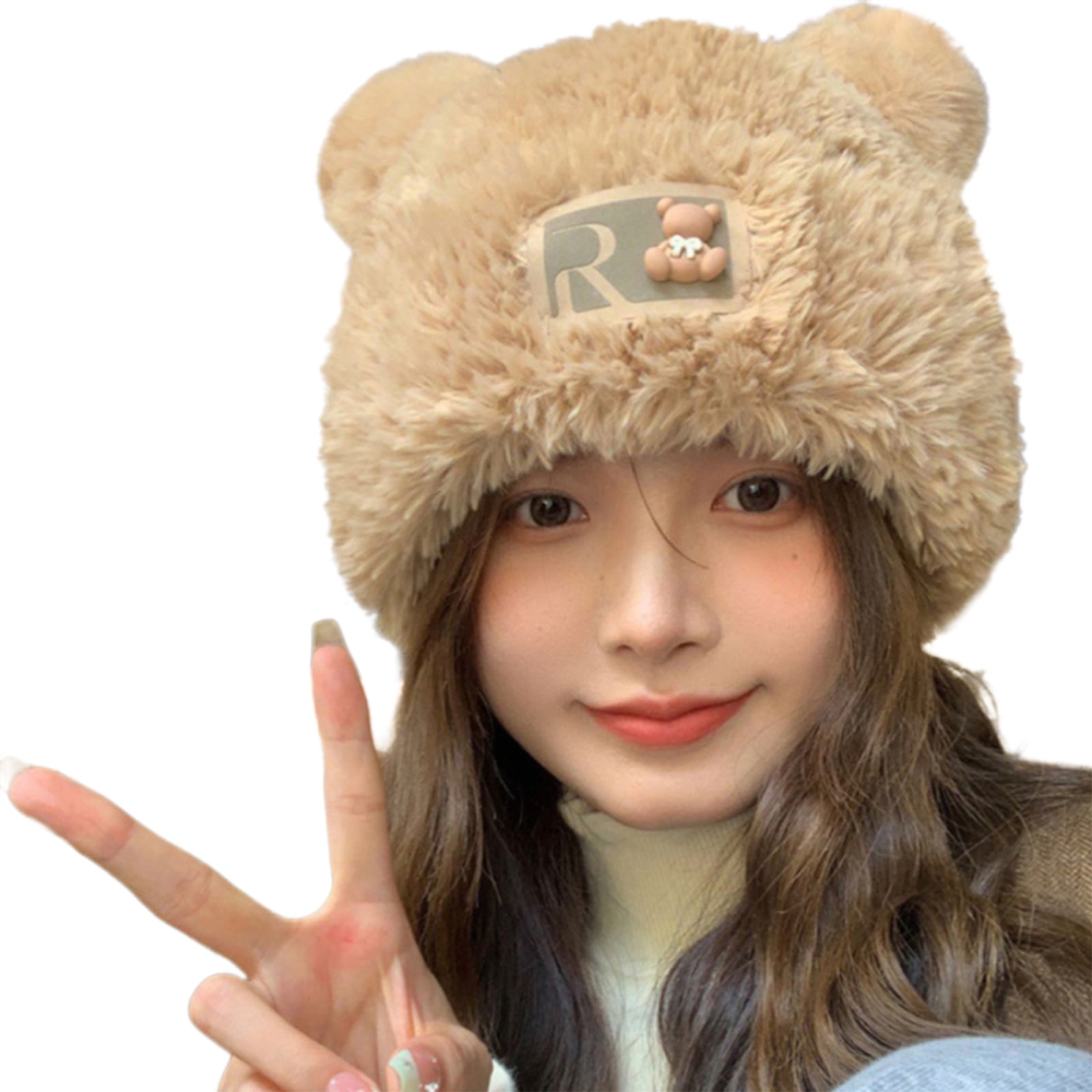 COOLHOOD Furry Cartoon Head Covering with Ear for Outdoor Sports Furry ...