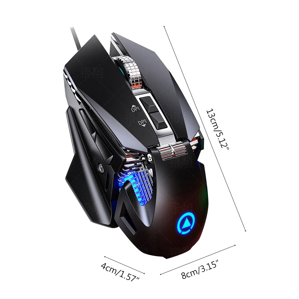 COOLHOOD Gaming Mechanical Gaming Mouse Macro Programming Pressure ...