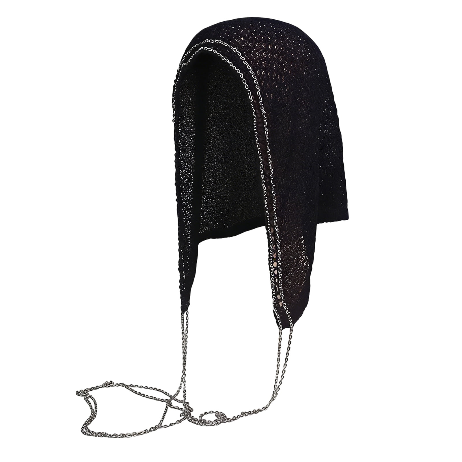 COOLHOOD Handmade Crochet Lace Pullover Hat With Chain for Spring ...