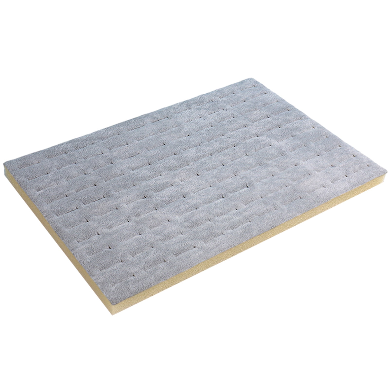 COOLHOOD Jewelry Foam Tray Inserts Liners 100 Holes Velvets Hole Tray ...