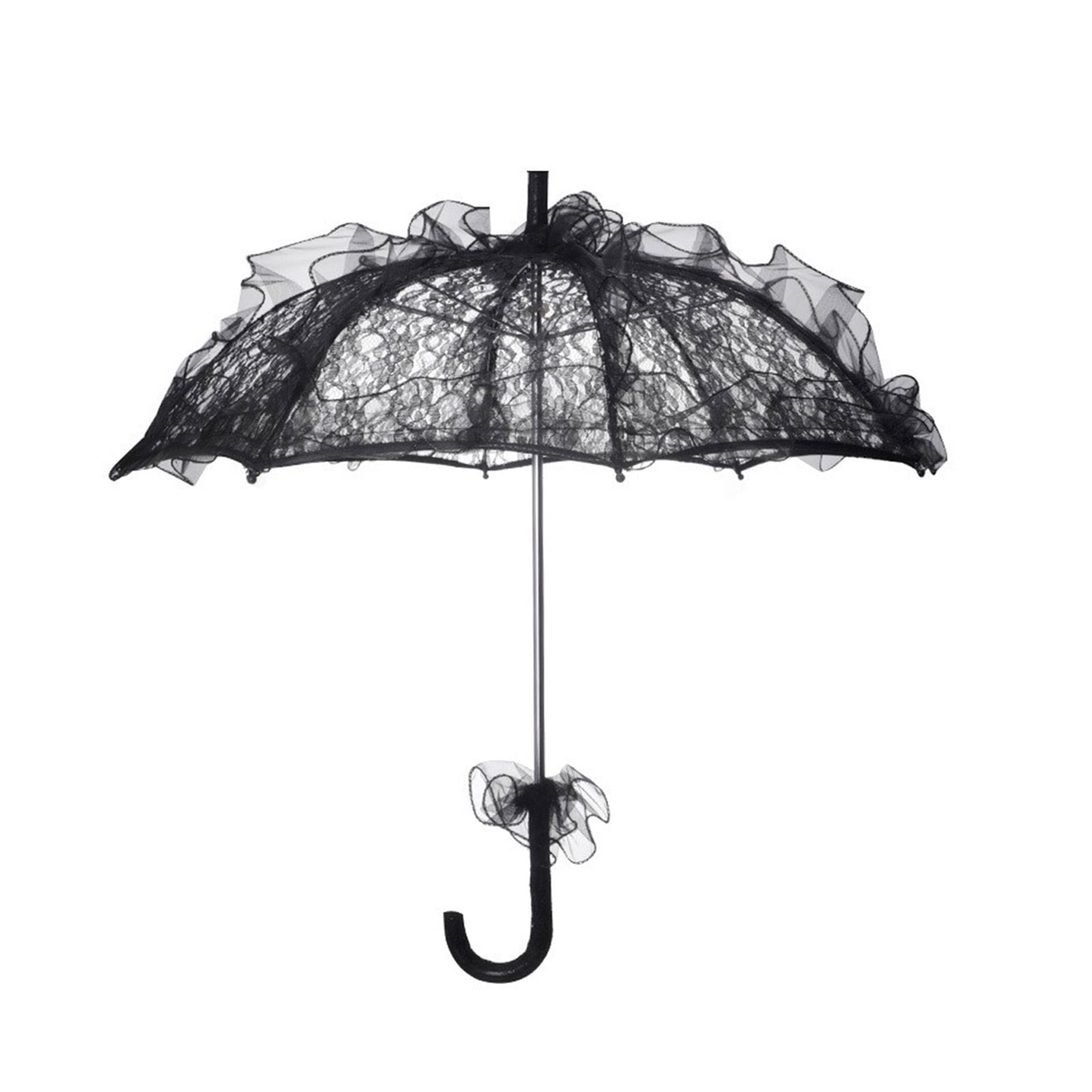 COOLHOOD Lace Parasol Elegant Lace Umbrellas for Outdoor Party Photo ...