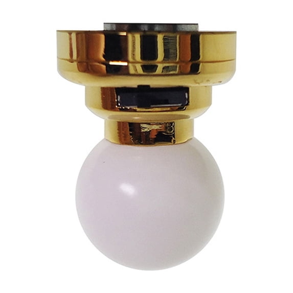 COOLHOOD Miniature Ceiling Light LED Lamp 1:12 Scale Miniature Doll ...