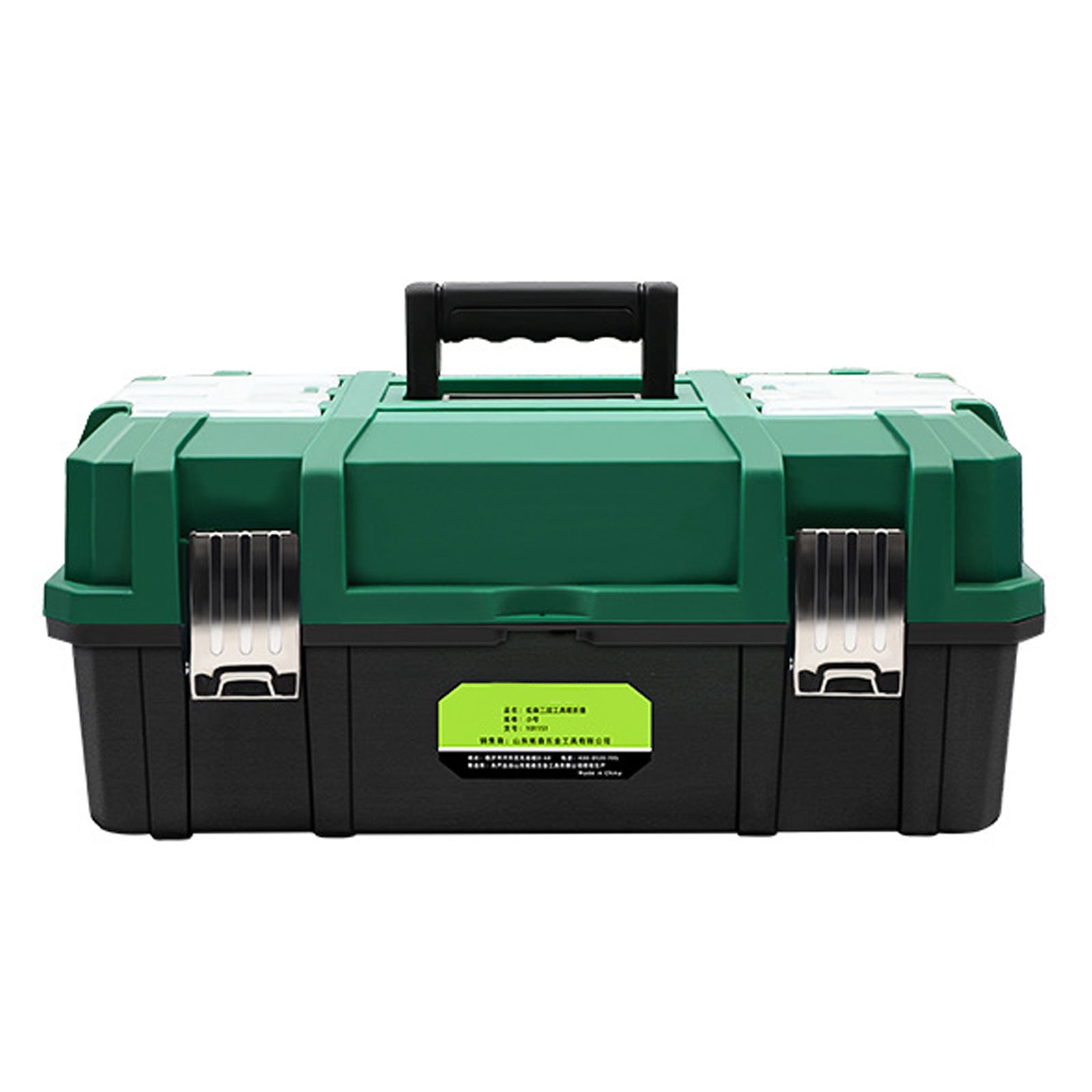 COOLHOOD Multiple Compartment Portable 17inch Folding Tool Box With 3 ...