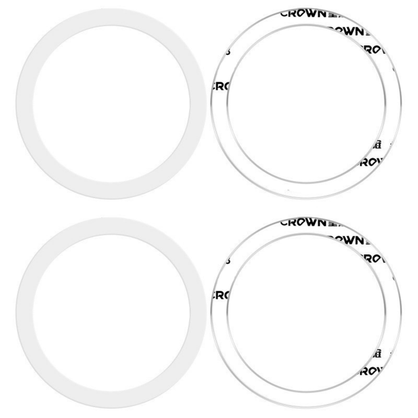 COOLHOOD Pack Of 4 Ergonomic Metal Ringing Adapters Circles Suitable ...