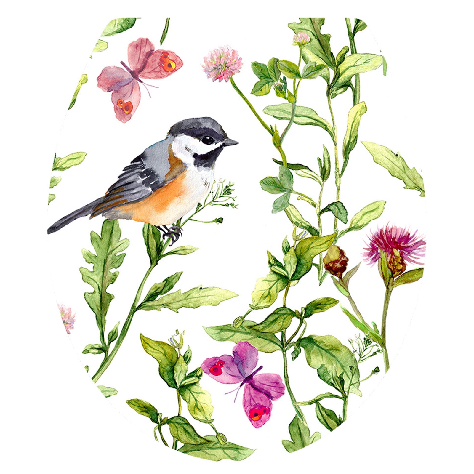 COOLHOOD Pan Sticker Commode Sticker Home Decor Bathroon Decor 3D ...