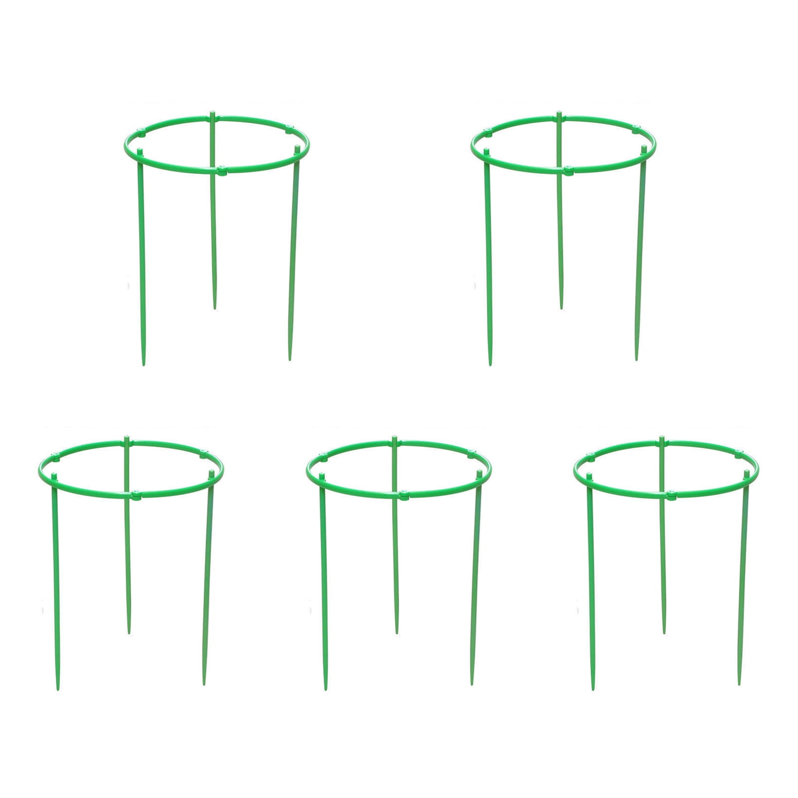 COOLHOOD Plant Cage Stake Tower Plant for Raised Garden Bed Round Cages ...
