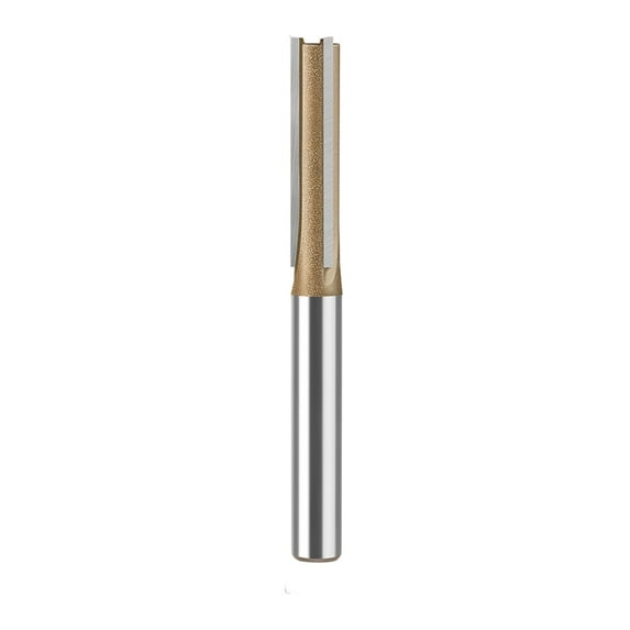 COOLHOOD Professional 1/4inch Shank Straight Router Bit Metal Milling ...
