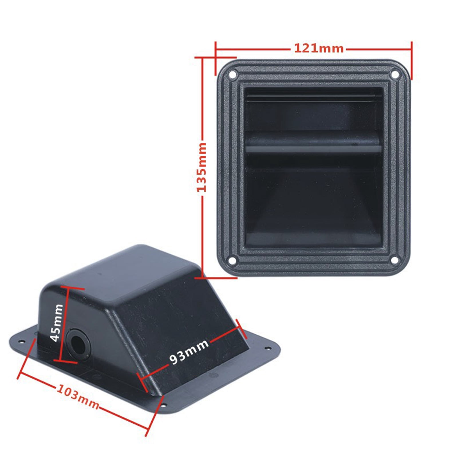 COOLHOOD Professional Recessed Speakers Cabinet Handle Thickened Sound ...