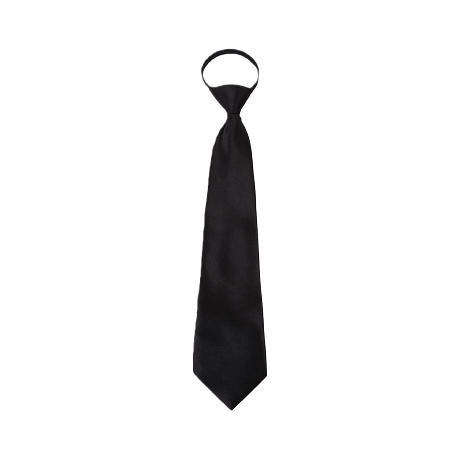 COOLHOOD Quick Knot Necktie Wrinkles Without Polyester Silk ...