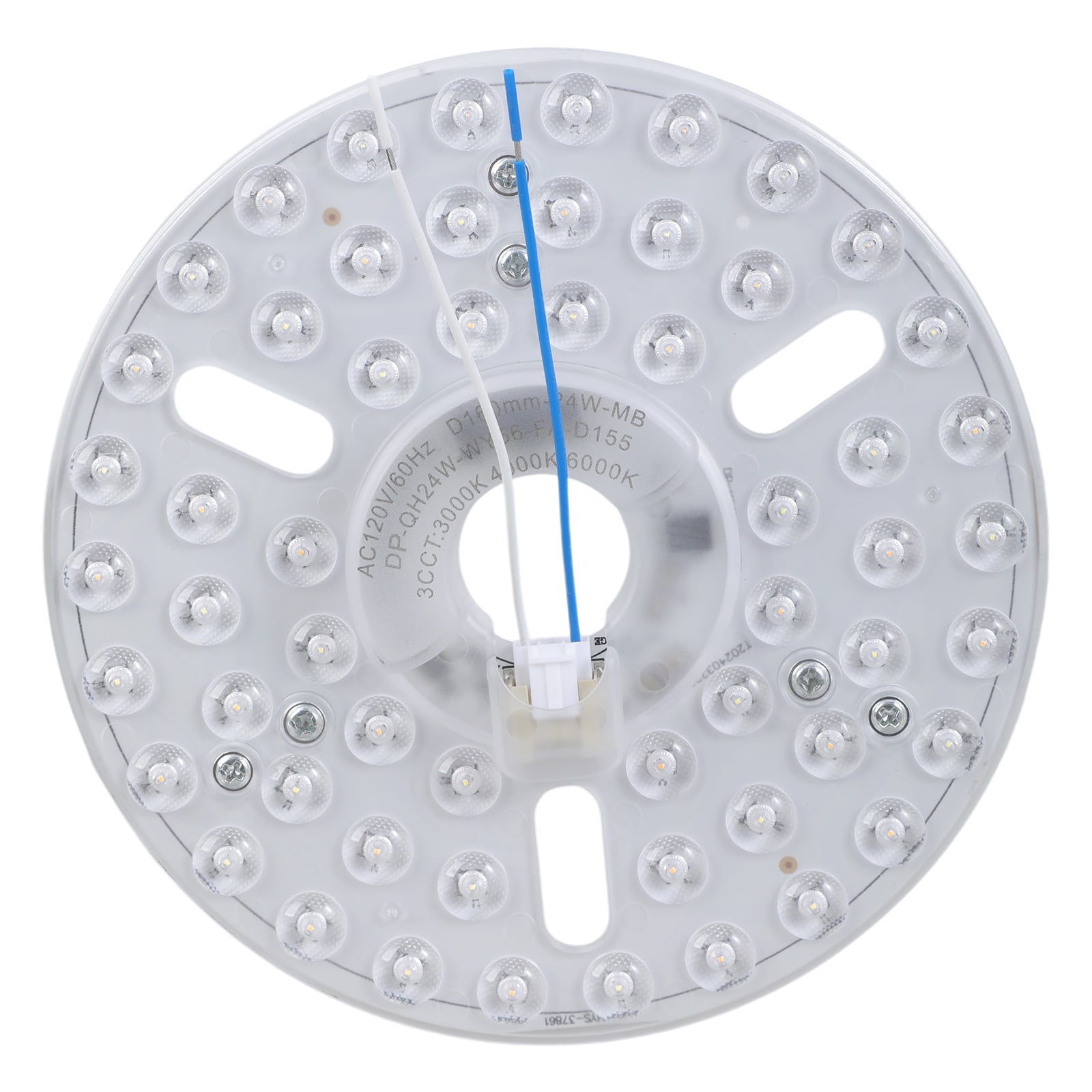 COOLHOOD Recessed Fan Light Replacement 24W Adjustable LED Bulb Easily ...