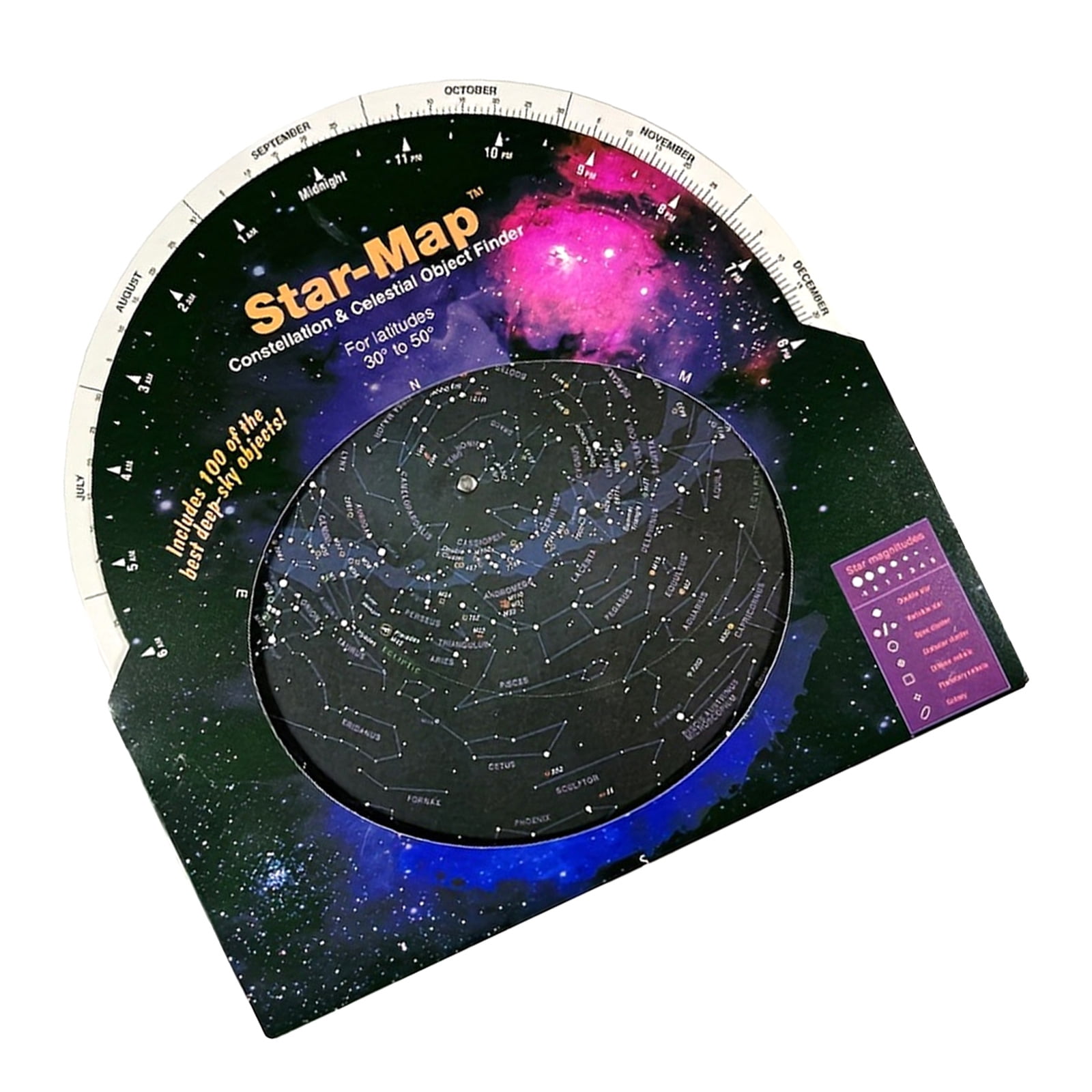 COOLHOOD Rotating Star Chart Map Suitable For Astronomy Enthusiasts ...