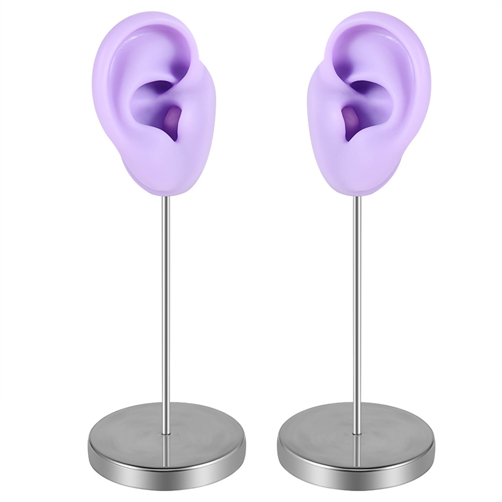 COOLHOOD Silicone Ear Model for Piercing Practice and Jewelry Display ...