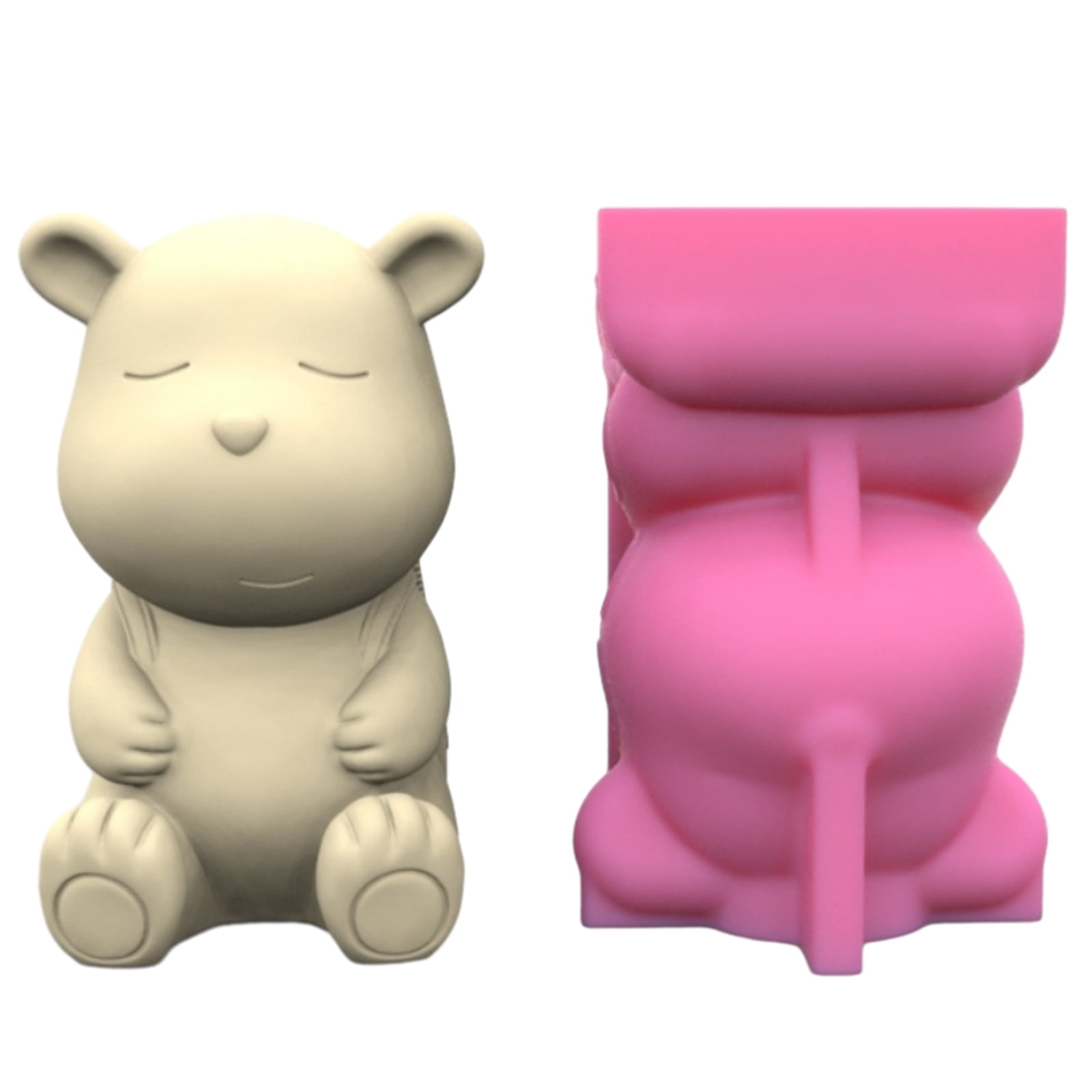 COOLHOOD Silicone Mold Bear Backpack Pen Holder Mould Epoxy Resin ...