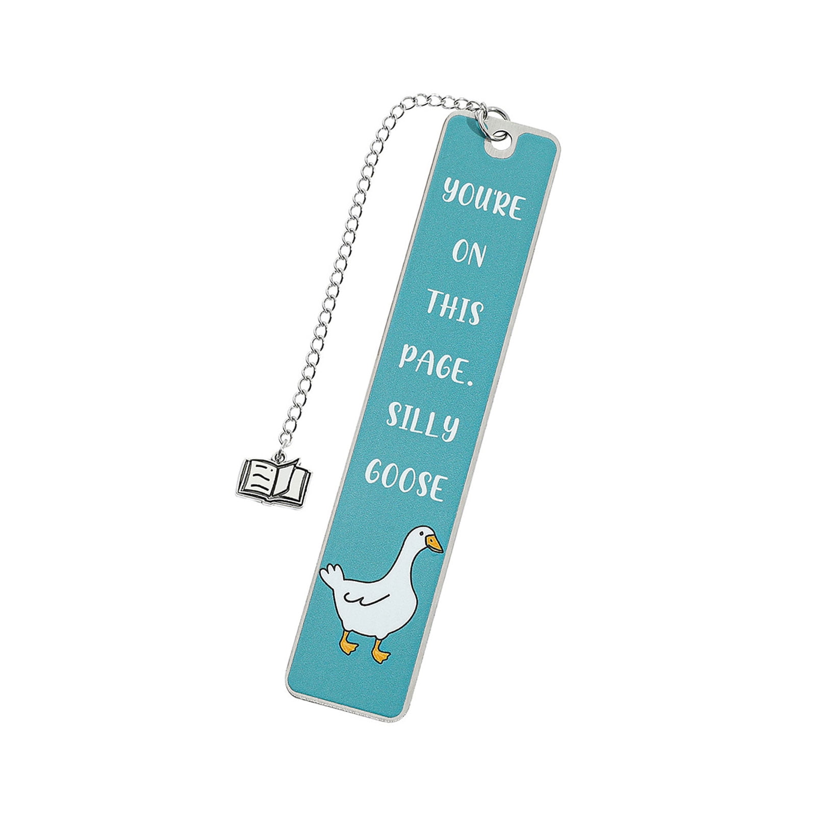COOLHOOD Silly Gooses Bookmarks with Pendant Creative Book Markers ...