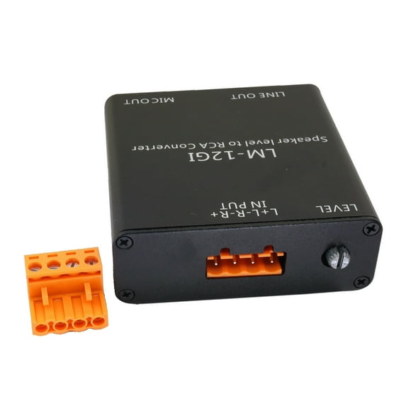 COOLHOOD Speakers Levels Signals Converter Attenuator High Levels ...