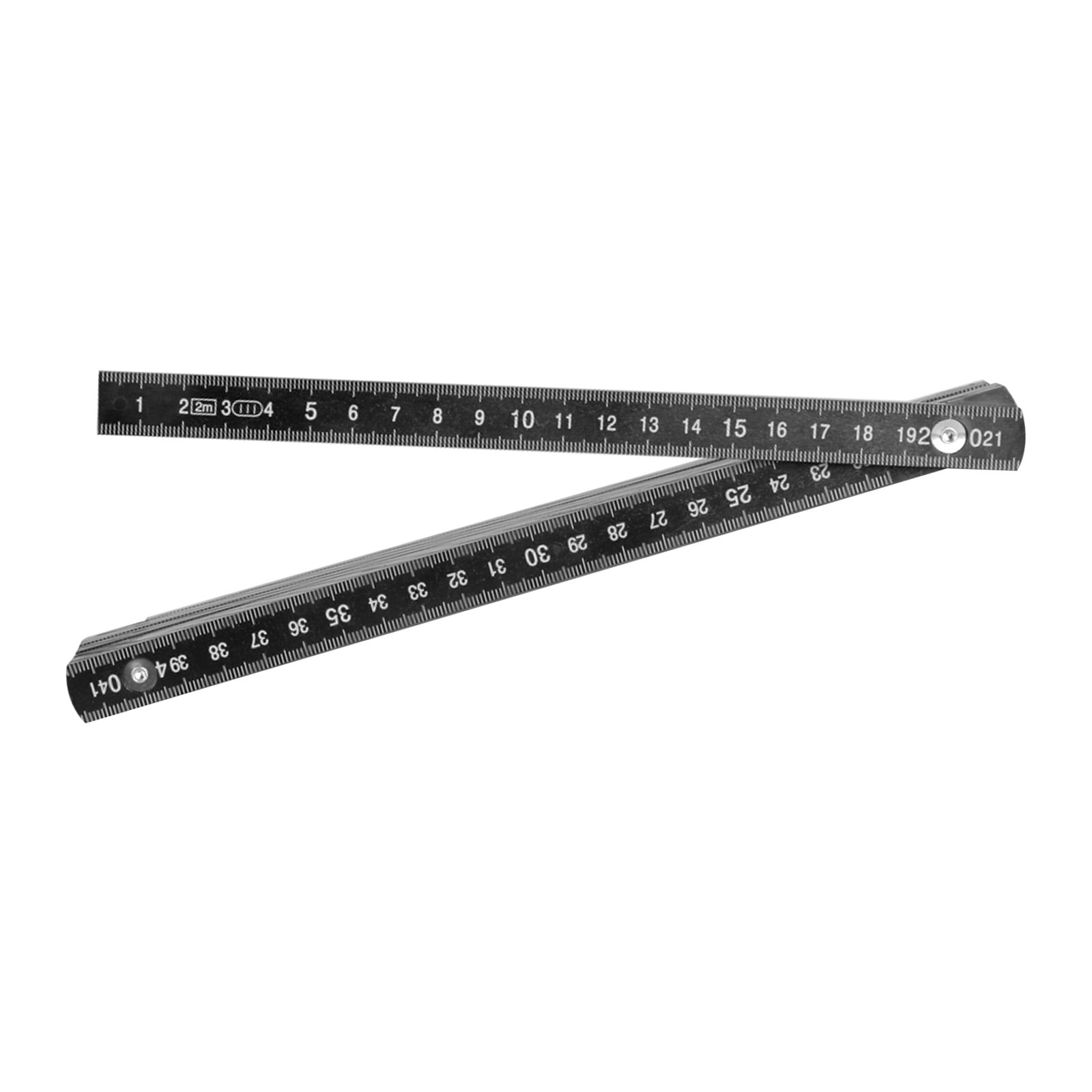 COOLHOOD Sturdy 2m Folding Ruler With Metal Rivets Portable Measuring ...