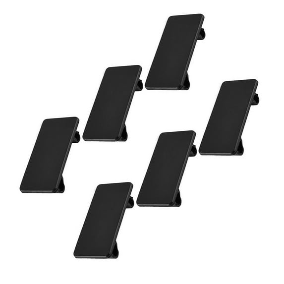 COOLHOOD Switches Panel 6Pcs Black ABS Rectangular Switches Blanks ...