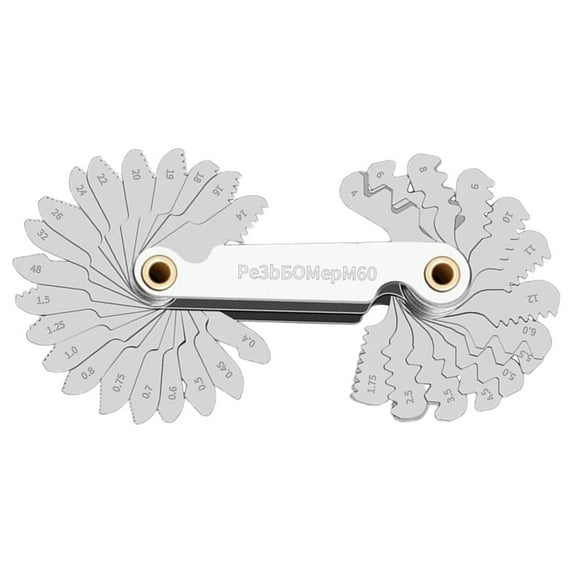 COOLHOOD Thread Gauge Set 40Piece Screw Gauge Suitable For Industrial ...