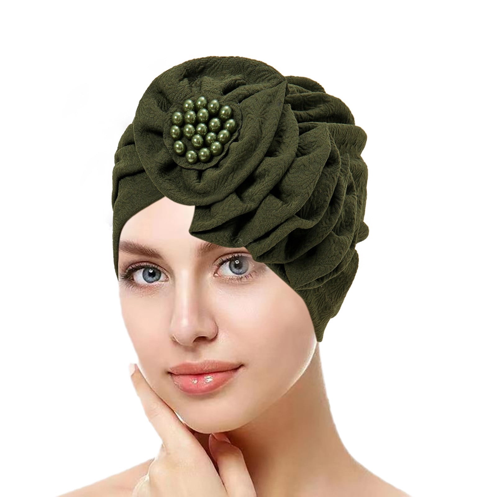 COOLHOOD Traditional Turban For Women Hijab For Women Hair Wrap Flower ...