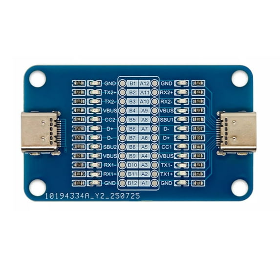 COOLHOOD Type C Cable Tester 24 Pin Full Conduction Detectors With LED ...