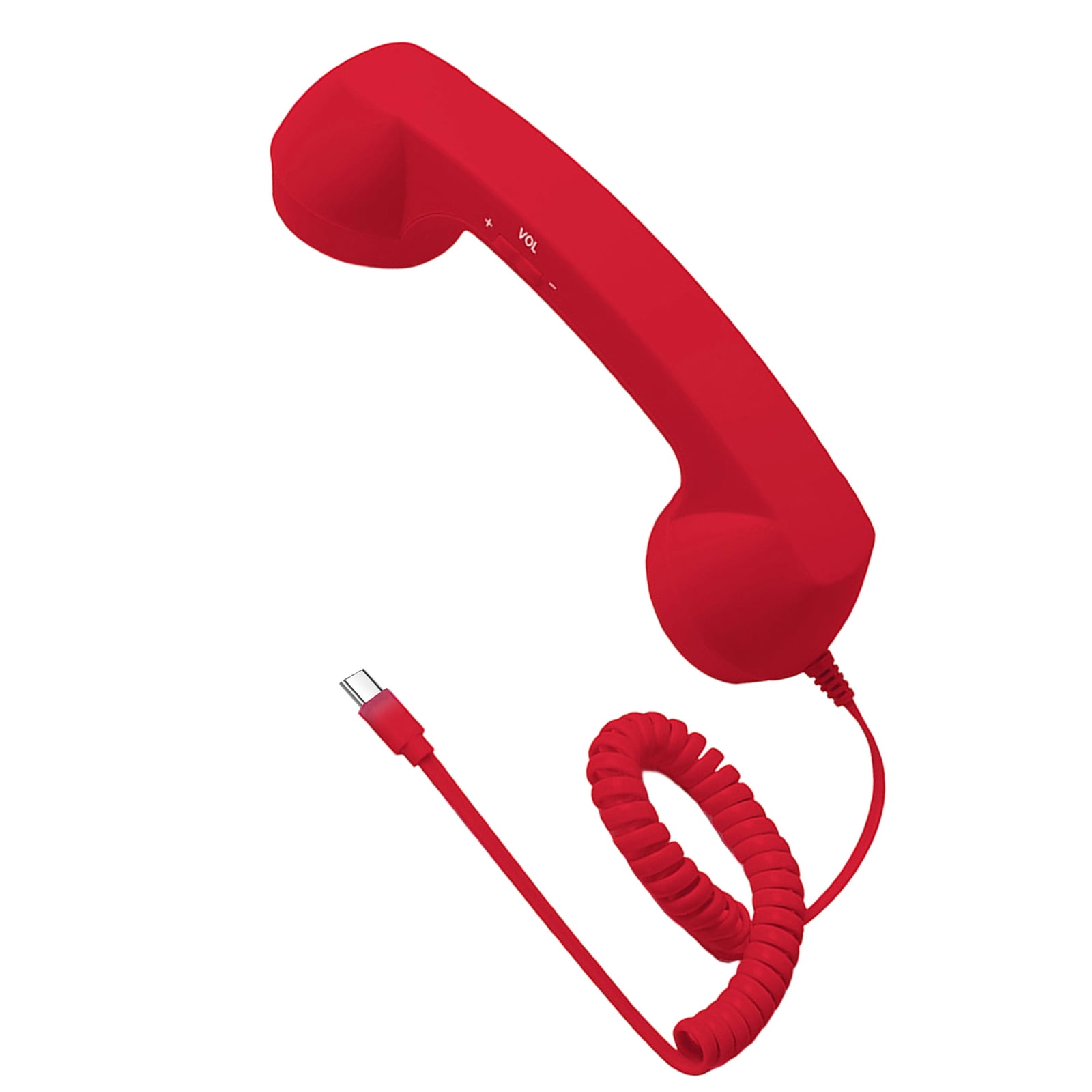 COOLHOOD Type C Retro Telephone Handset For Mobile Phones Plugs And ...