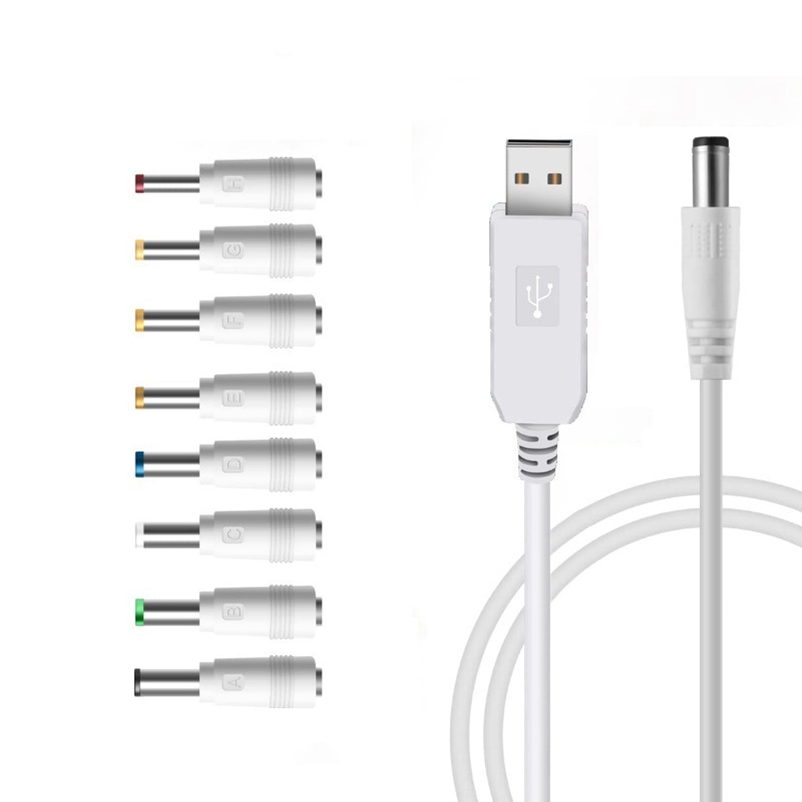 COOLHOOD USB Boosts USB to DC5.5mm 9V 12V Converter Cable 5V to DC9V ...