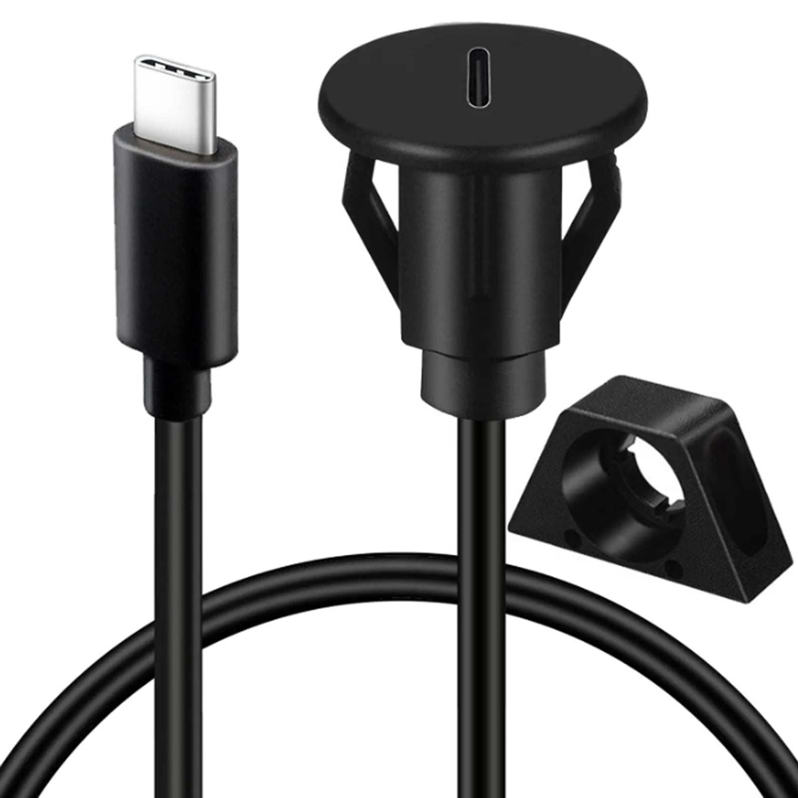 COOLHOOD USB3.0 Cable Car Dashboards Panel USB Extension Cord with Male ...