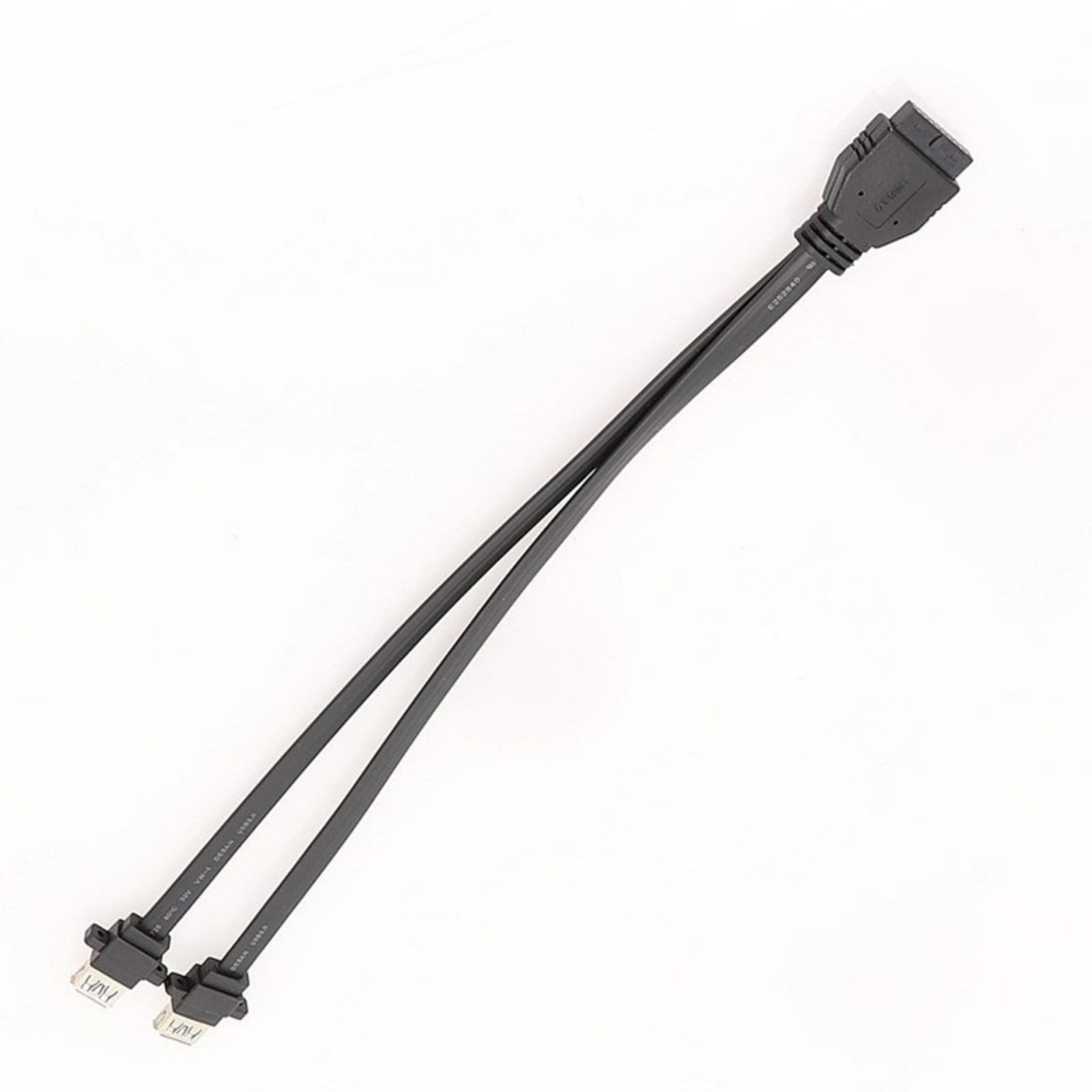 COOLHOOD USB3.0 Faceplate Cable USB3.0 Motherboards Cable 19/20 Pin to ...