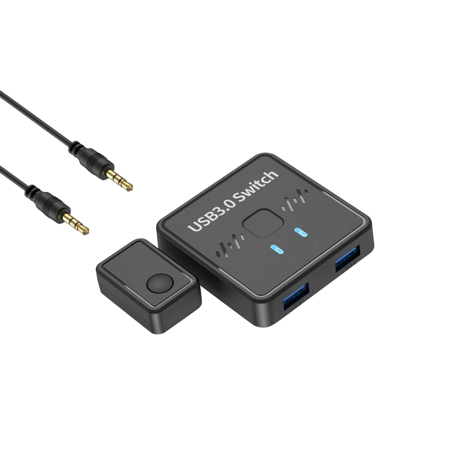 COOLHOOD USB3.0 Switcher 2 in 1 Out/1 in 2 Out USB Switcher Computer ...