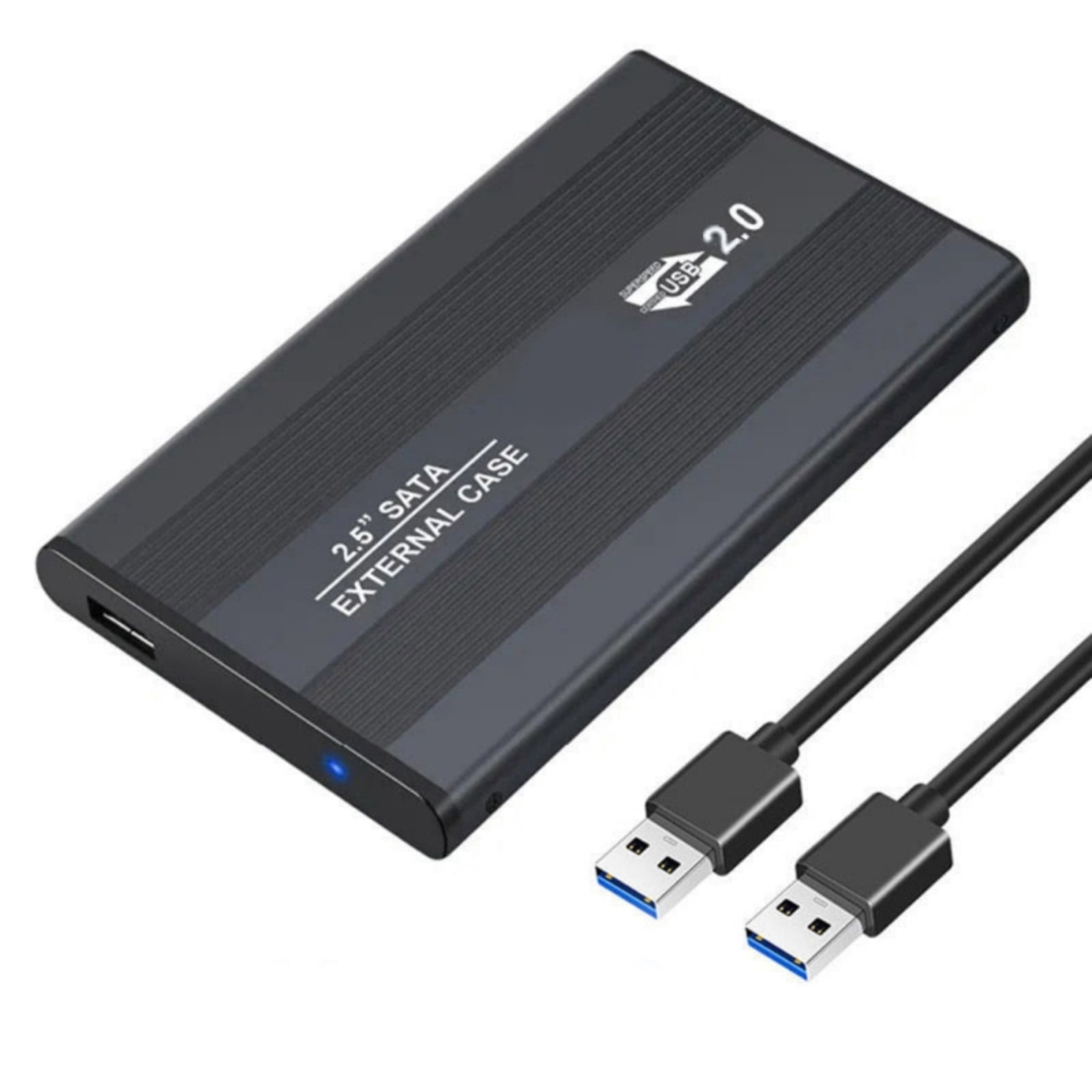 COOLHOOD USB3.0/USB2.0 2.5inch External Hard Drives Enclosure Metal ...