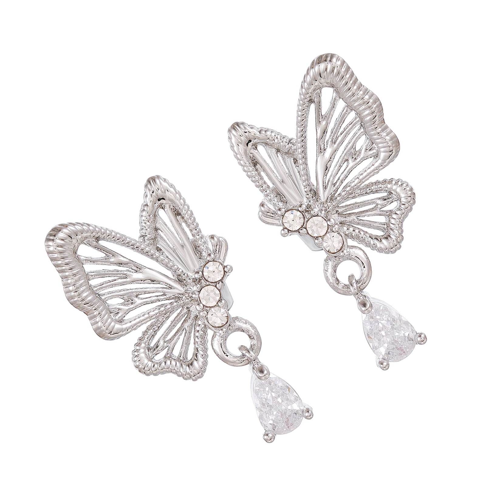 COOLHOOD Universals Alloy Earphone Clasps With Zircon Accent Secure ...